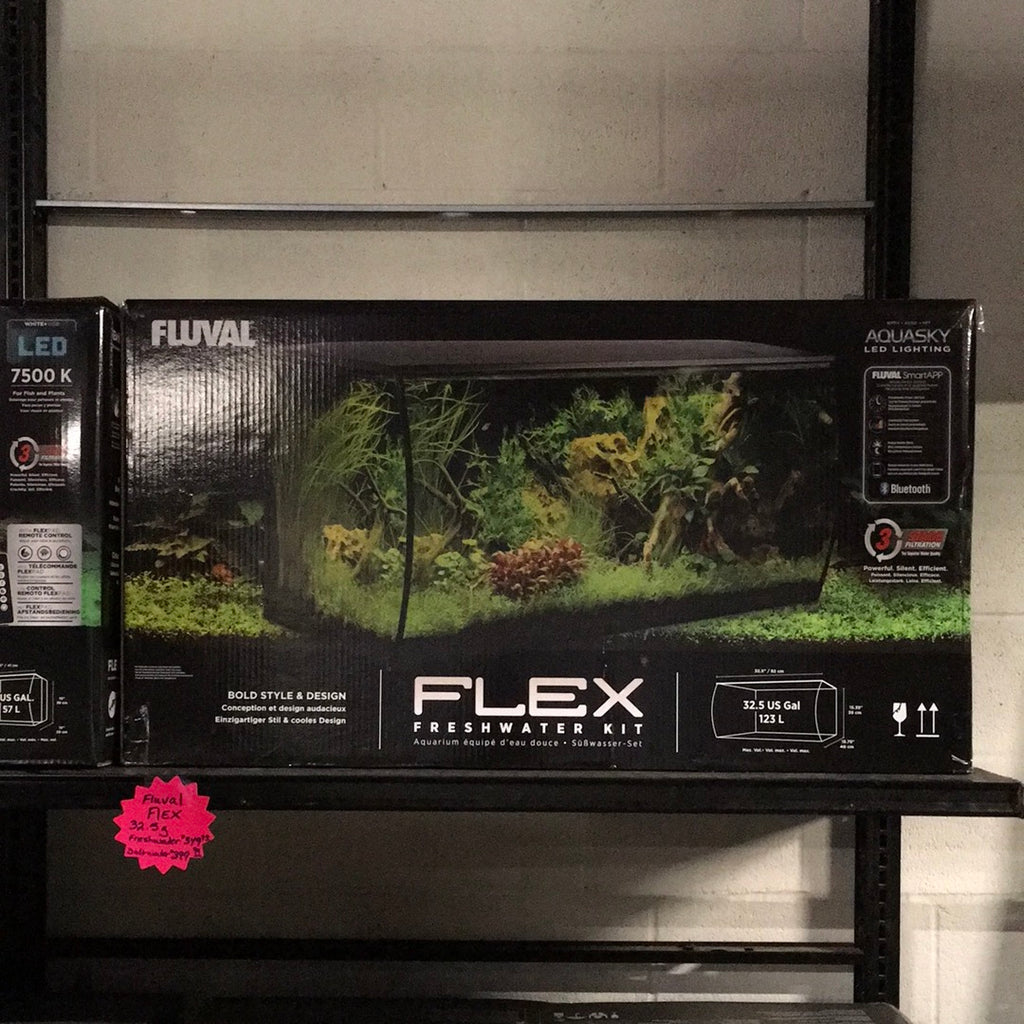 Fluval Flex 32.5g Freshwater Aquarium Kit – Bay Bridge Aquarium